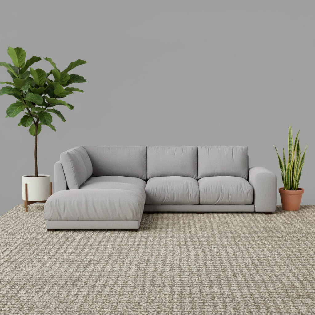 Amanda L Shape Sofa – Treeboat